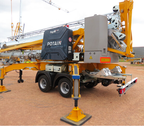 Achat-Location grue Potain HUP M 28-22 | SOME Nantes, Angers, Cholet ...